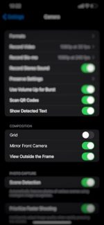 Use These iPhone Camera Settings for BEST Results