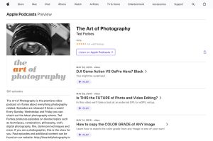 25 Best Photography Podcasts (Organised by Type)