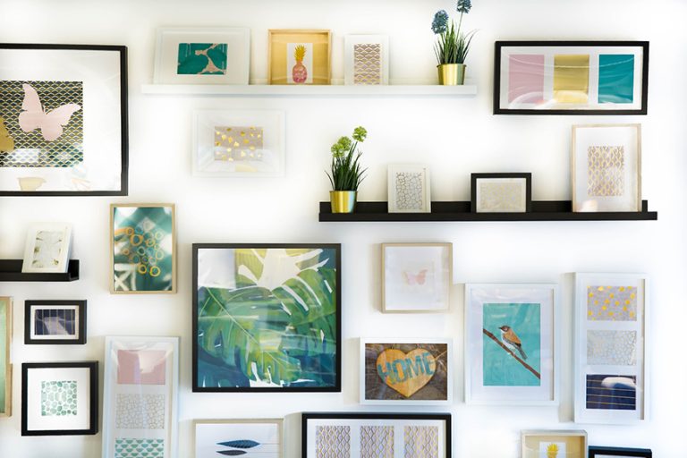 16 Fun & Creative Ways to Display Your Photos on Walls
