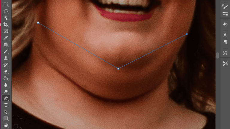 How to Remove a Double Chin with Photoshop