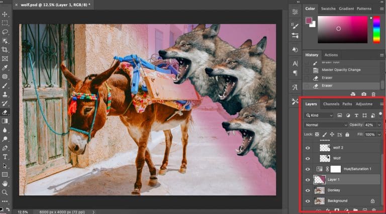 How to Merge & Flatten Images in Photoshop