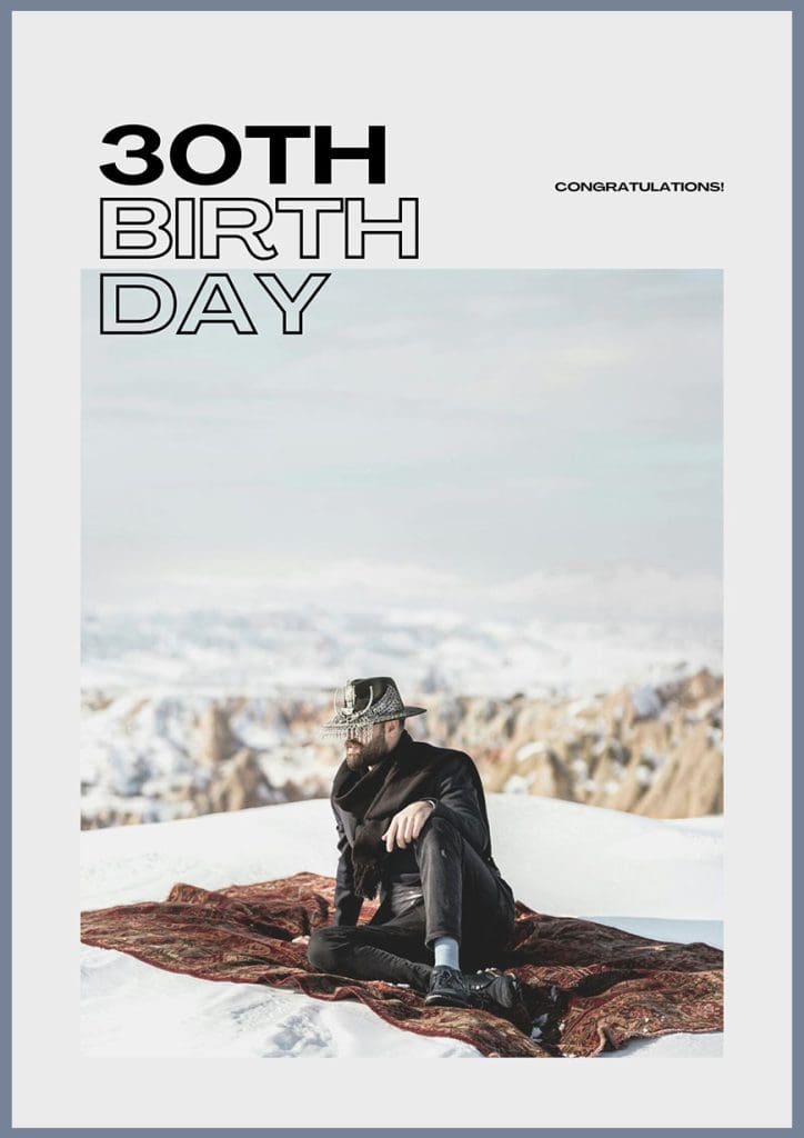 Fun & Original 30th Birthday Photoshoot Ideas