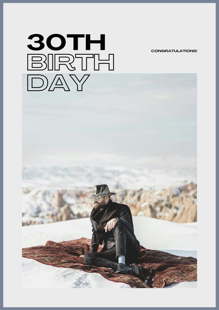 Fun & Original 30th Birthday Photoshoot Ideas