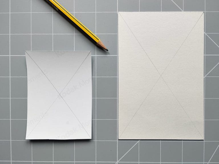 How to Make a DIY Photo Mat (Using Simple Materials)