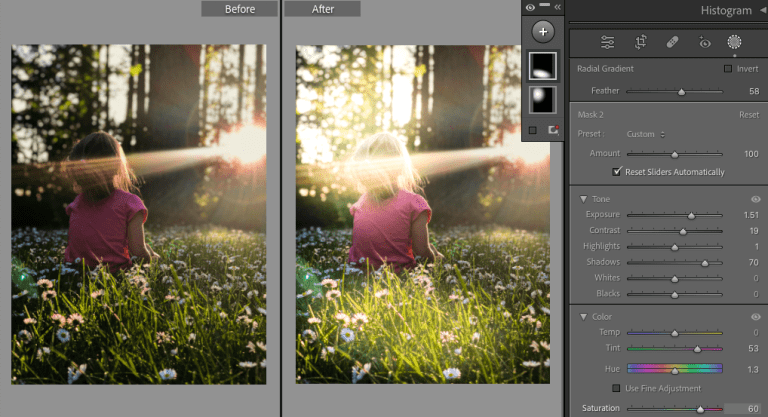 How to Create a Glow Effect in Lightroom