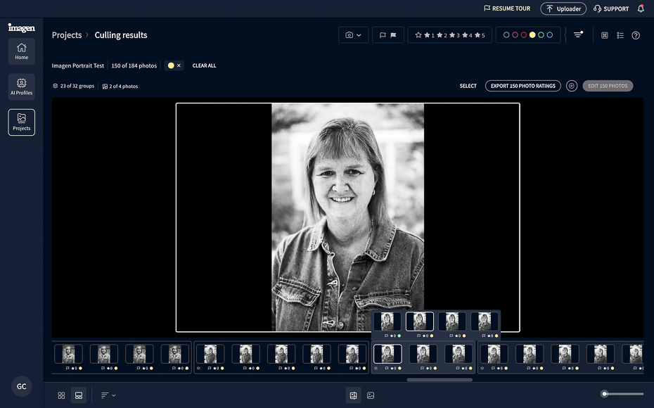 Imagen AI Culling Studio - Efficiency Is King