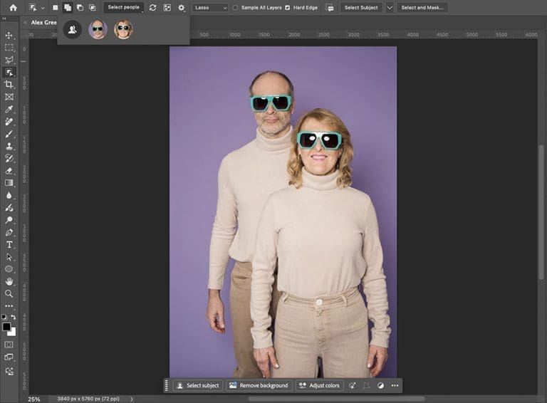 How to Use the New Select People Feature in Photoshop