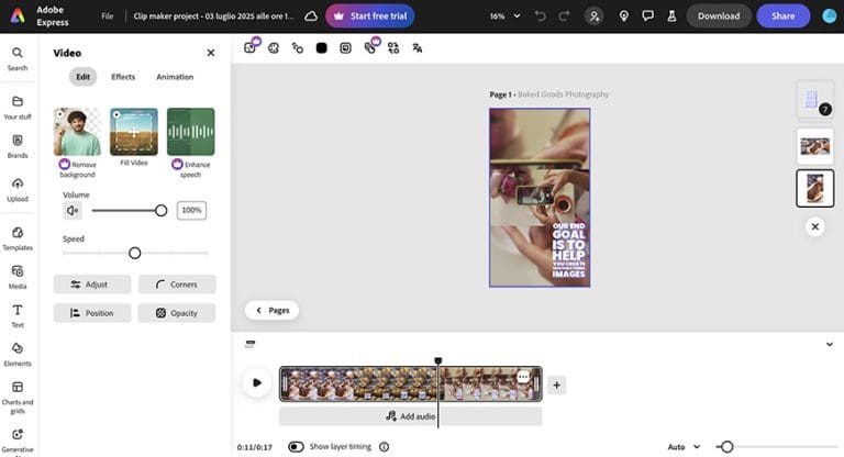 How To Use the Clip Maker in Adobe Express