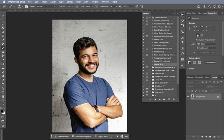 How to Use Photoshop’s NEW Actions Panel for Faster, Smarter Edits